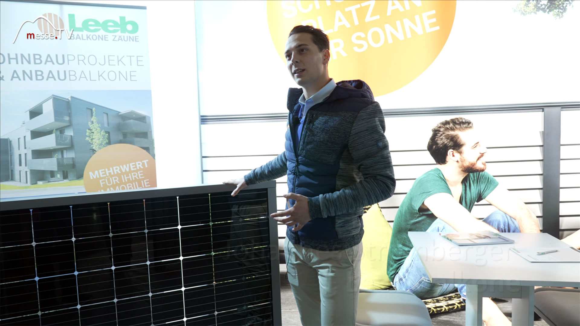 Leeb Balconies: Photovoltaic balcony