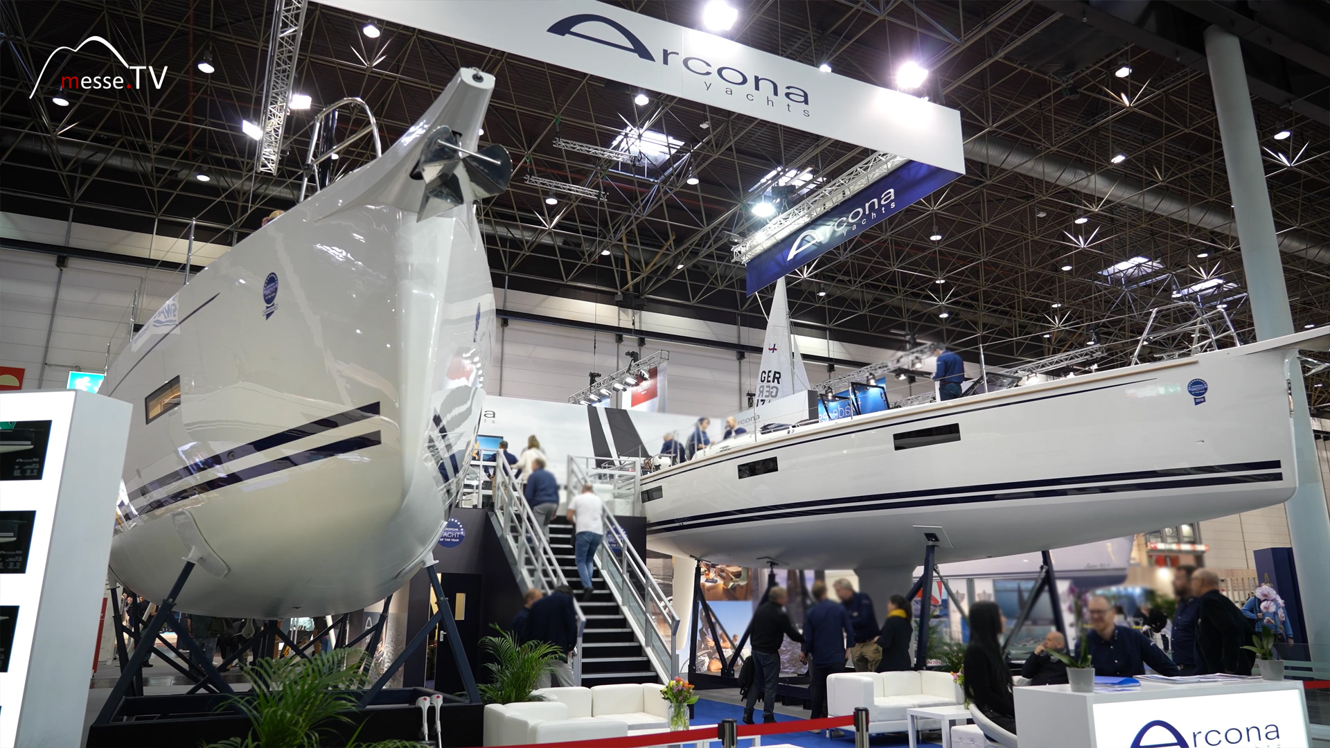 Sailing boats at the boot 2024