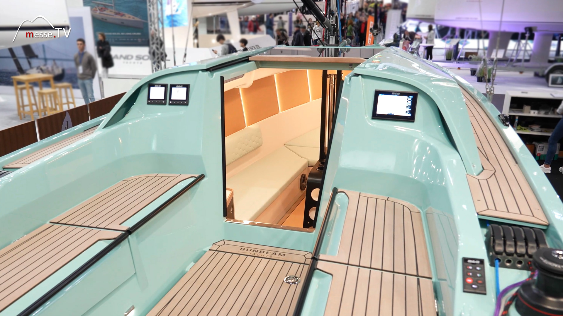 Sailing boats at the boot 2024