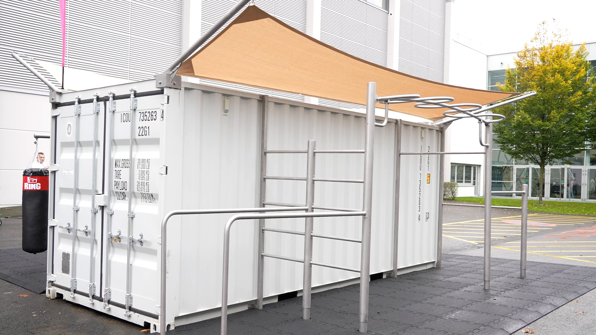 Home training, gym or outdoor exercise